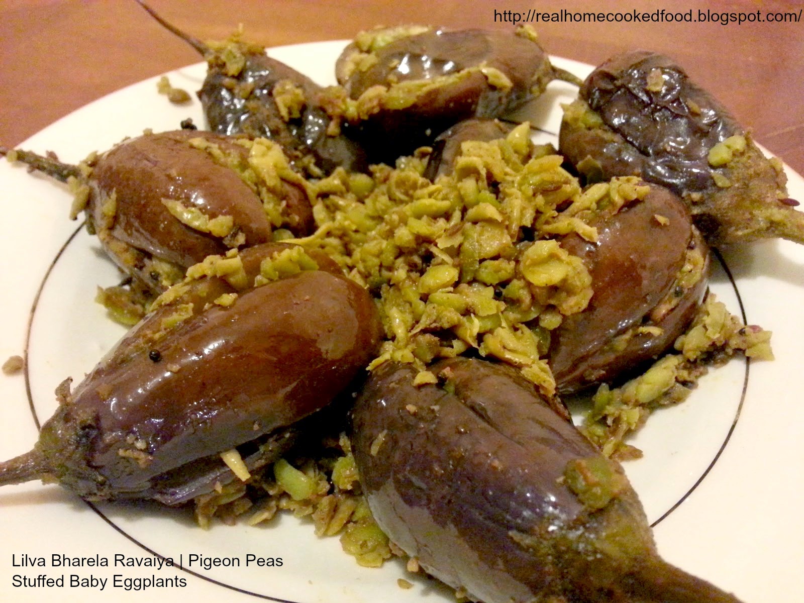 HCF: Lilva Bharela Ravaiya | Pigeon Peas Stuffed Baby Eggplants