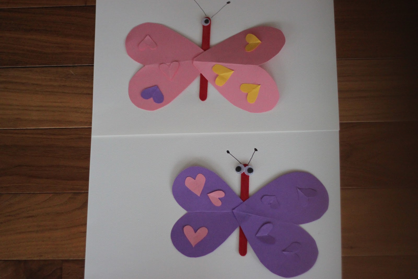 Playing House: Heart Butterfly Craft