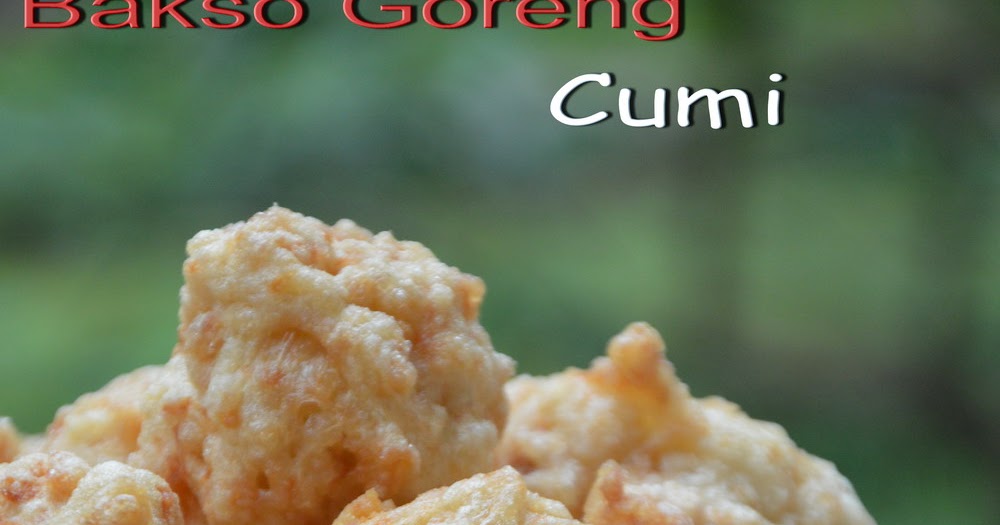 Diah Didi's Kitchen: Bakso Goreng Cumi