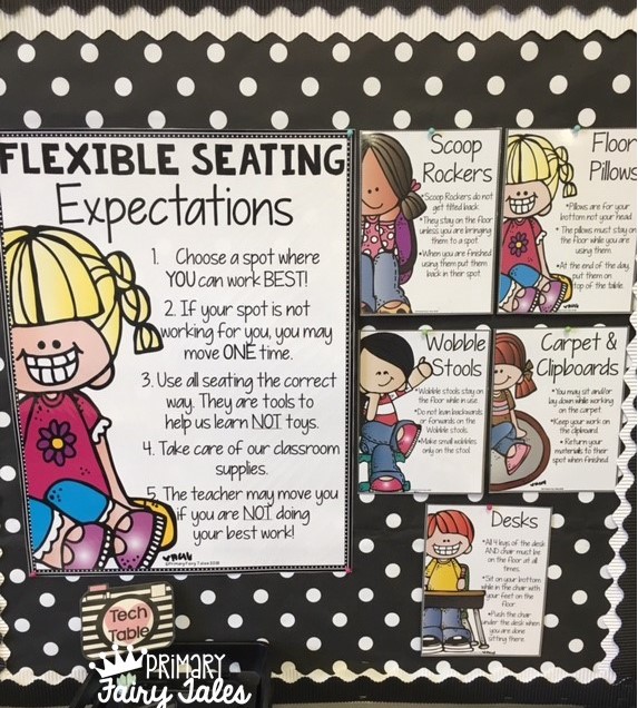 Primary Fairy Tales: Preparing Your Classroom for Flexible Seating in 4 ...