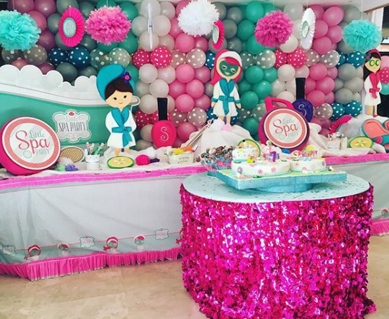 Fiesta temática spa