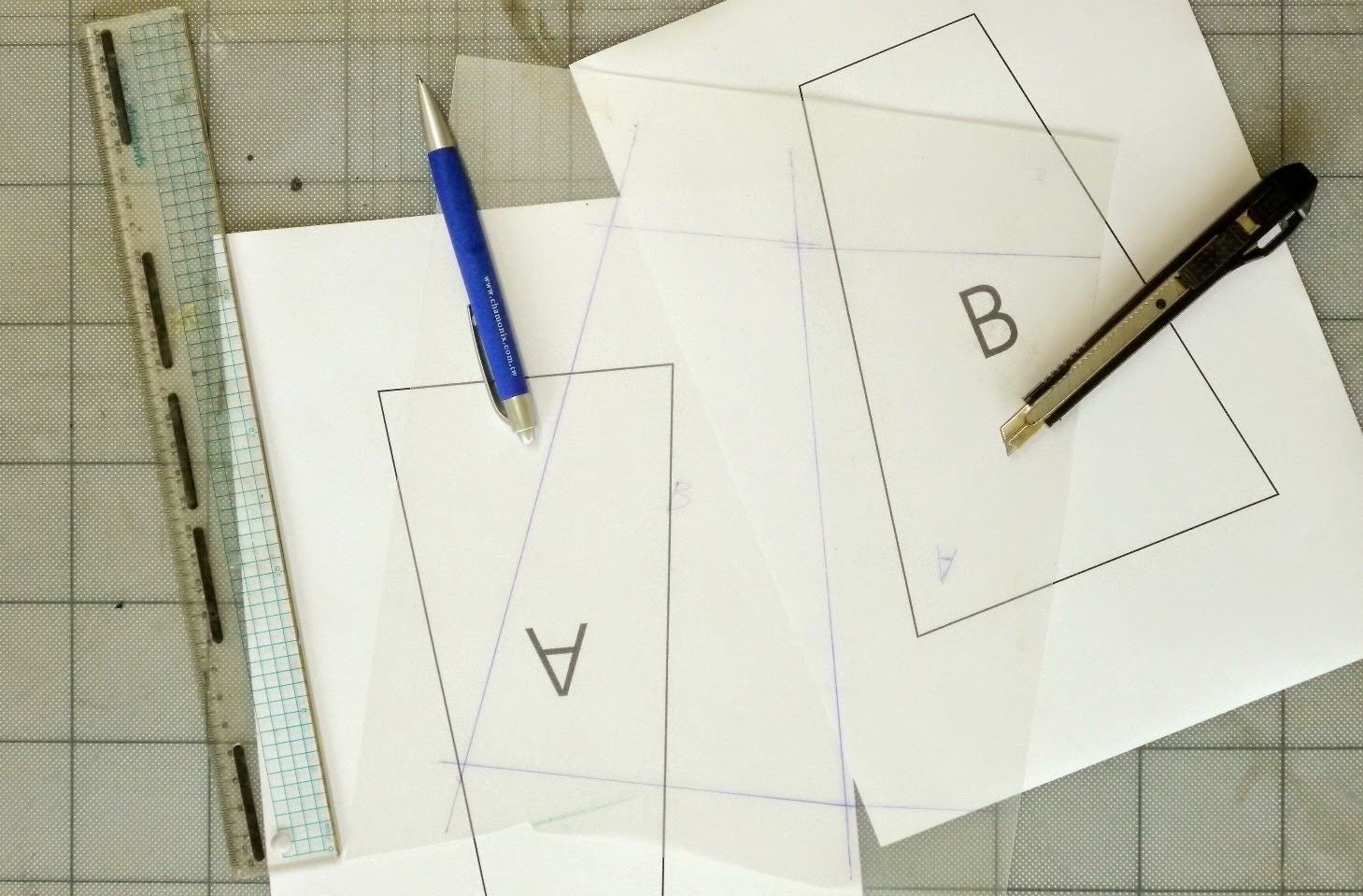My Rangefolder Cameras: 4 Layout the templates