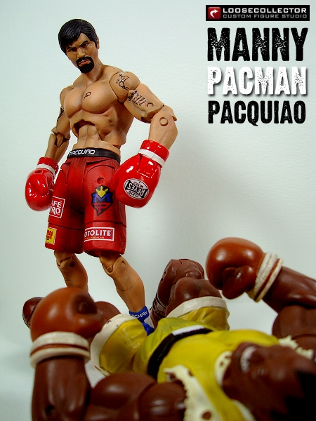 Loosecollector Custom Figures Archive: Manny PACMAN Pacquiao Action Figure