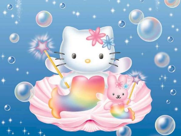 KUMPULAN GAMBAR HELLO KITTY BERENANG ANIMASI BERGERAK Hello Kitty ...