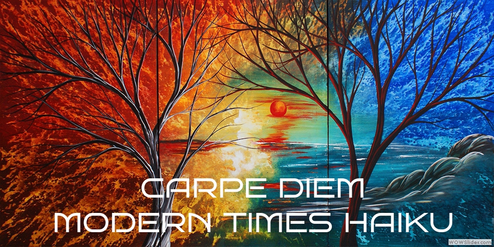 CARPE DIEM HAIKU KAI: Carpe Diem Modern Times Haiku #4 waves crash