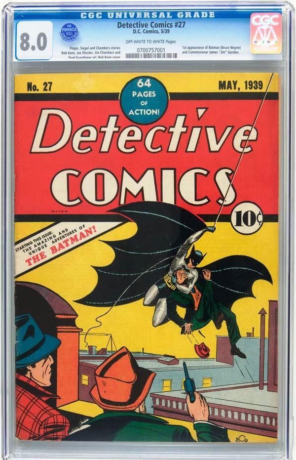Comic Book Hunter & Gatherer: Detective Comics #27 - The Pinnacle Hill Copy