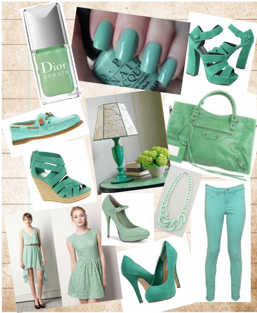 Fofocando entre Amigas: Verde Menta a cor do momento!!!