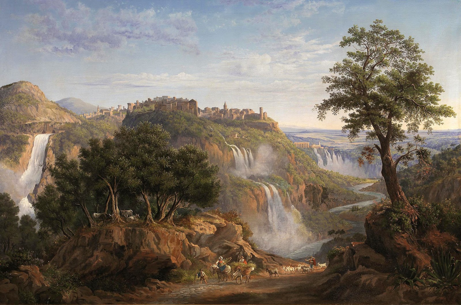 Johann Jakob Frey (1813-1865) | Paysages painter | Tutt'Art@ | Pittura ...