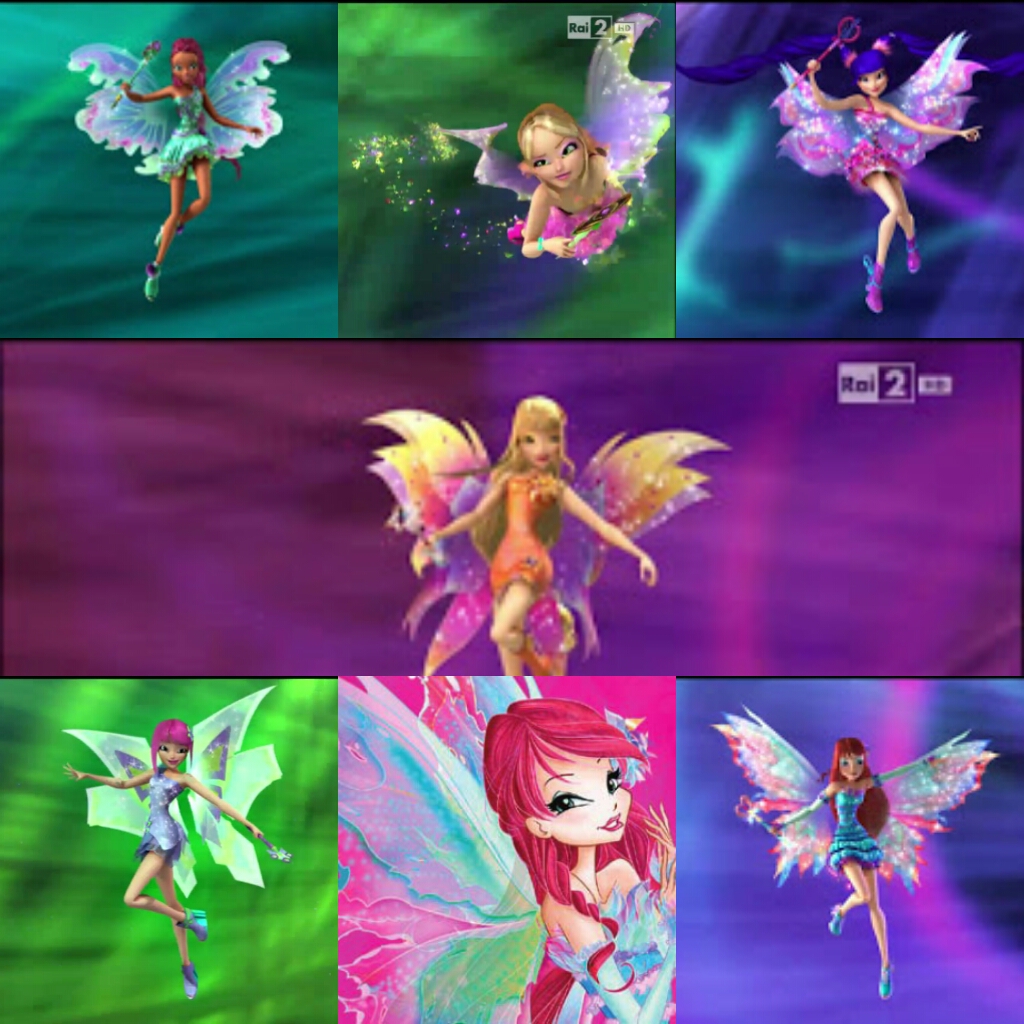 Winx Club Friend's: Collage del Winx Club Mythix.