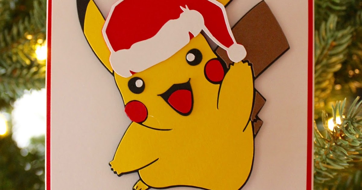 The Cropping Canuck: Day one of Christmas Projects - Pikachu card