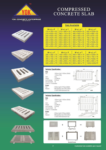 COMPRESSED CONCRETE SLAB MALAYSIA