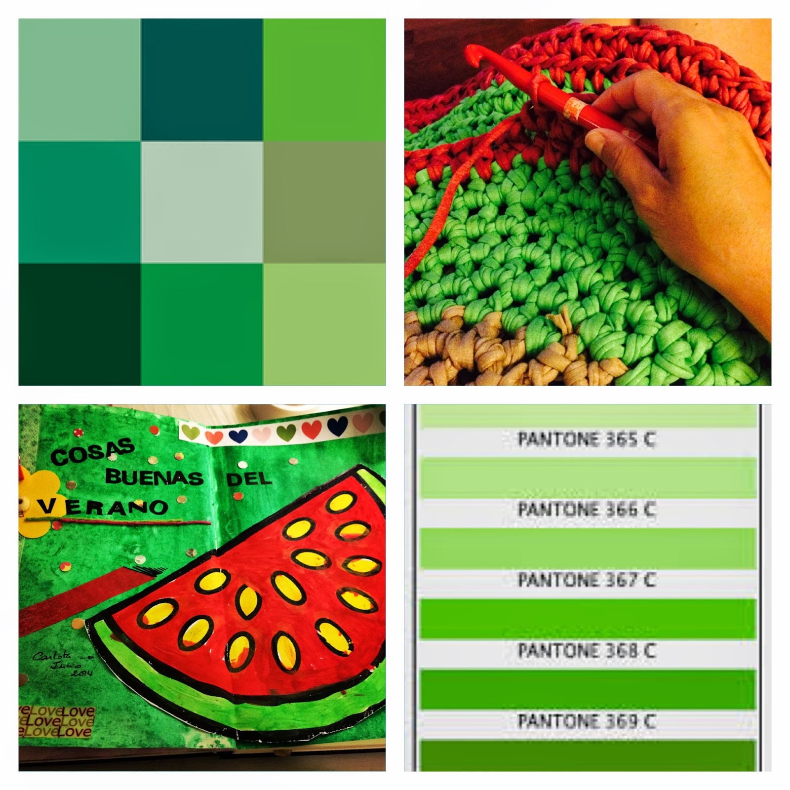 Un rincón para mis cosas: La importancia del verde