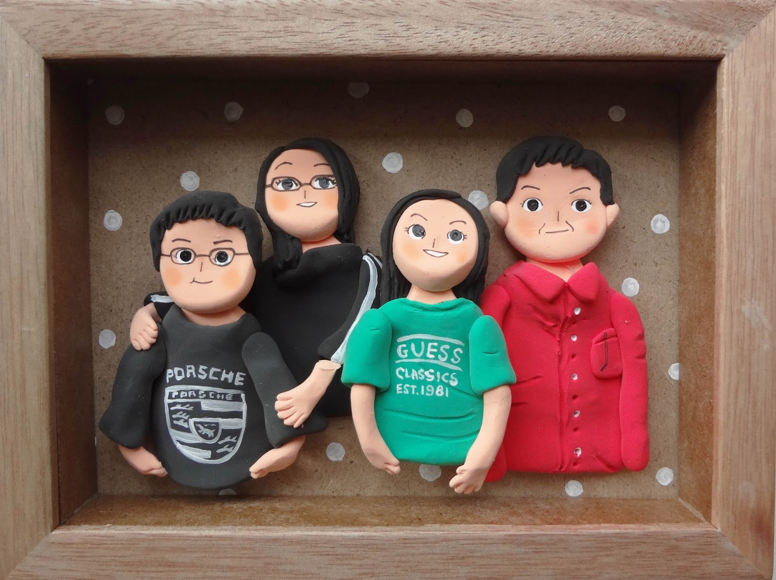Clover and Flower: Family Potrait Clay