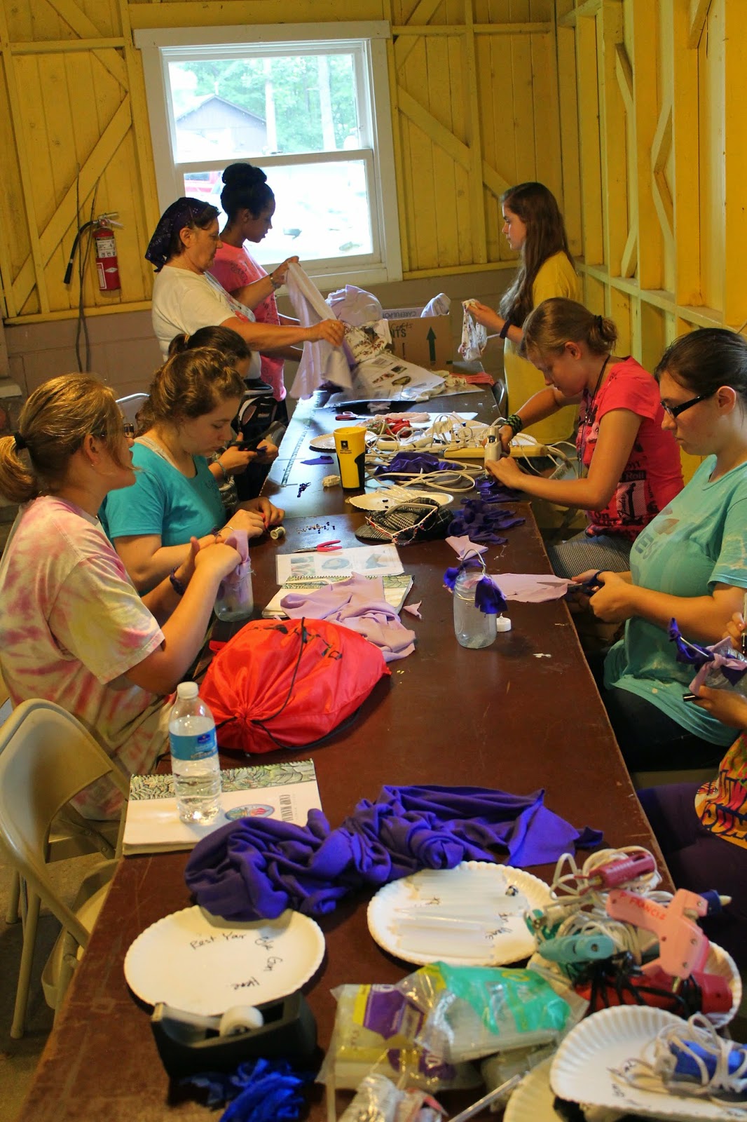 A Look at our Girl's Camp Crafts