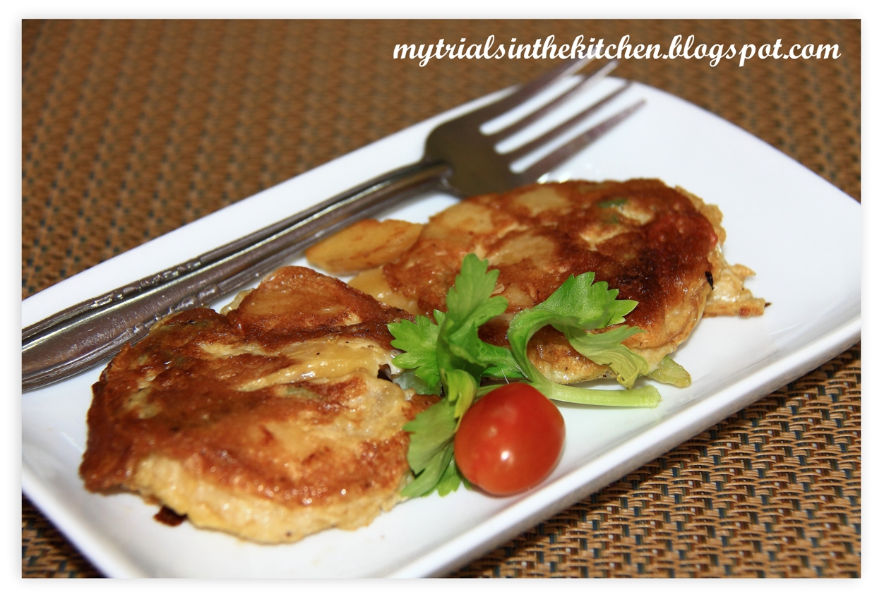 My Trials in the Kitchen: Potato Omelette