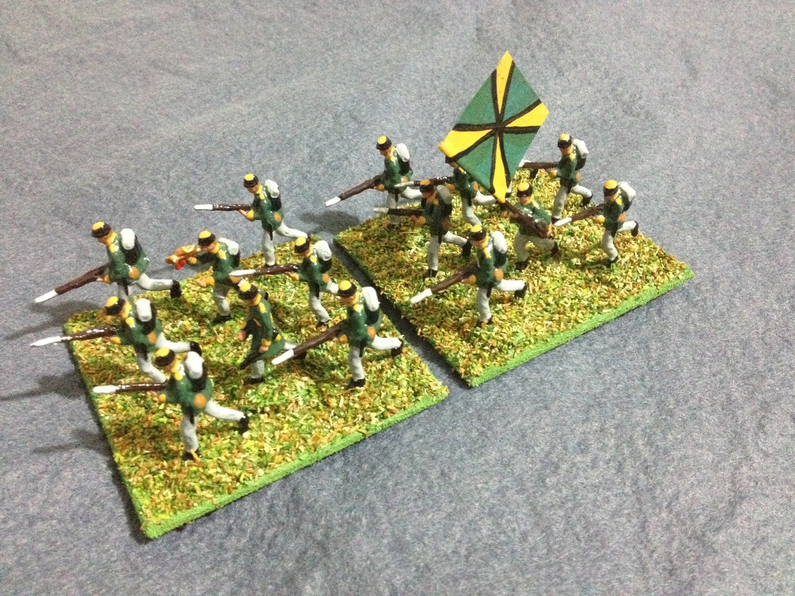 Grid based wargaming - but not always: Paper ships