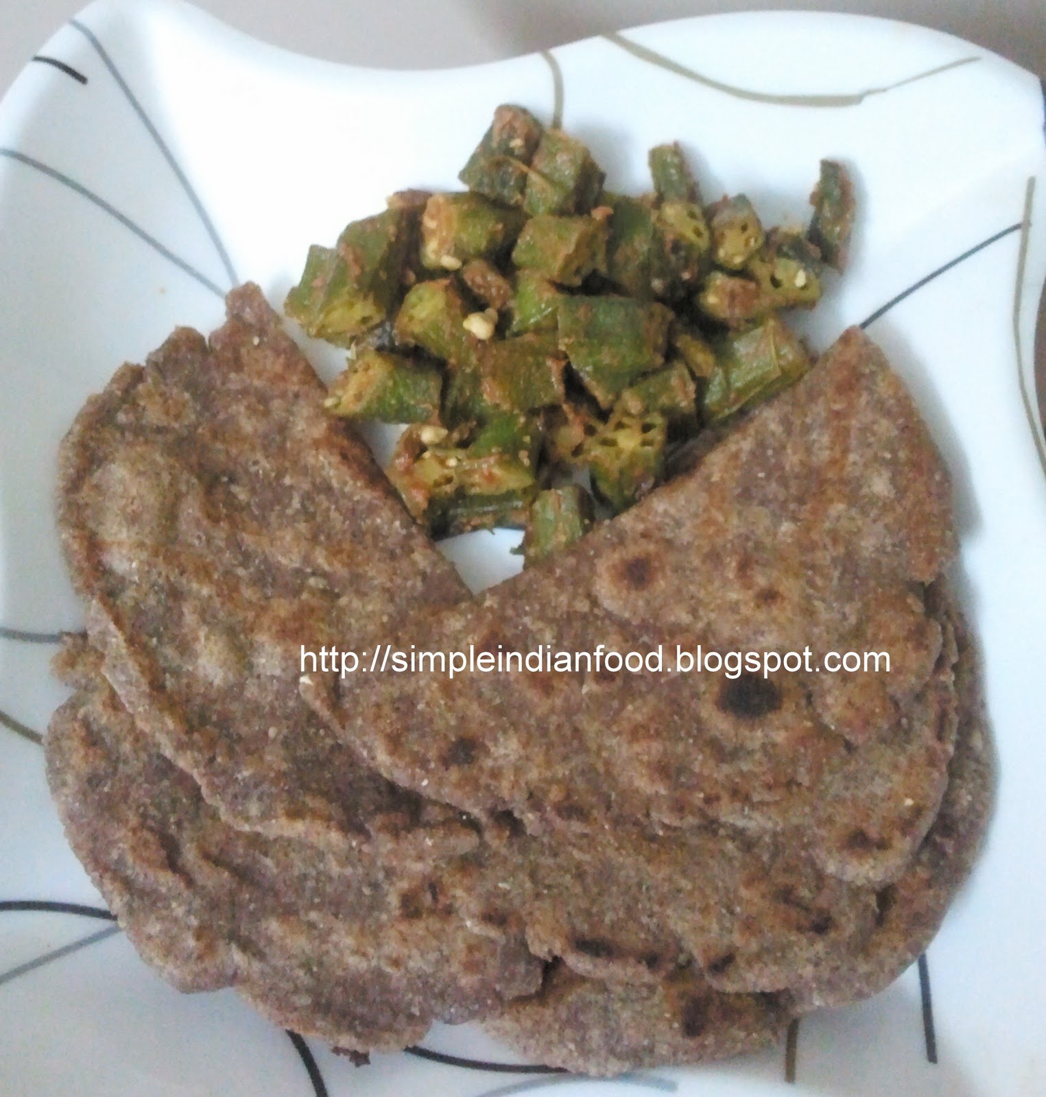 Simple Indian Food- An Easy Cooking Blog: 7 grain flour roti