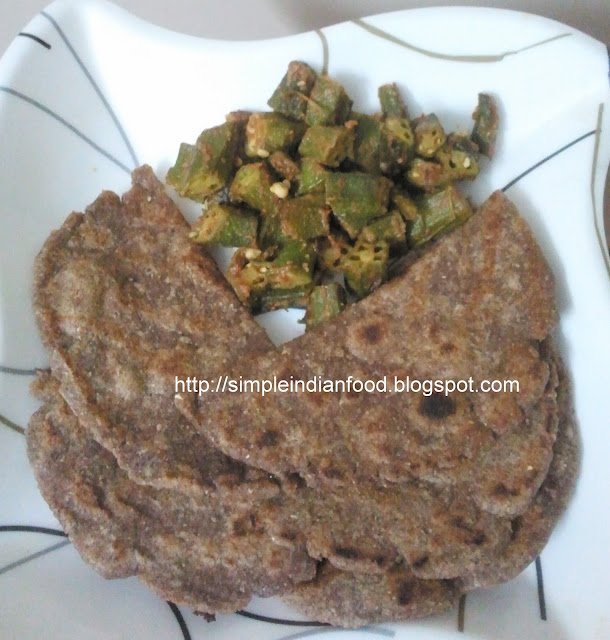 Simple Indian Food- An Easy Cooking Blog: 7 grain flour roti