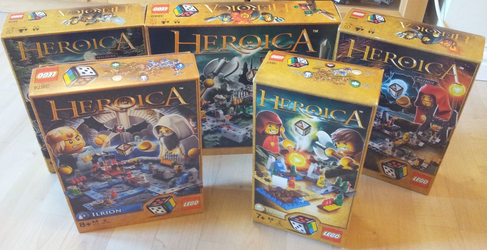 The Game Shelf: Thoughts from the Yellow Meeple:- LEGO Heroica