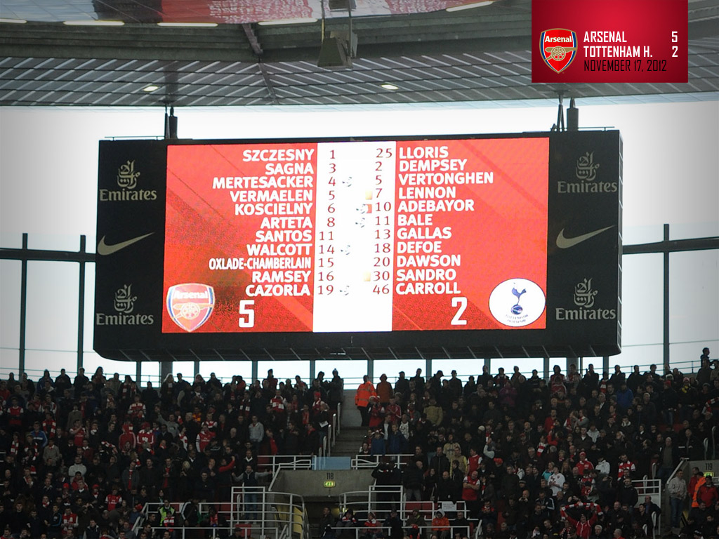 Arsenal London FC: November 2012