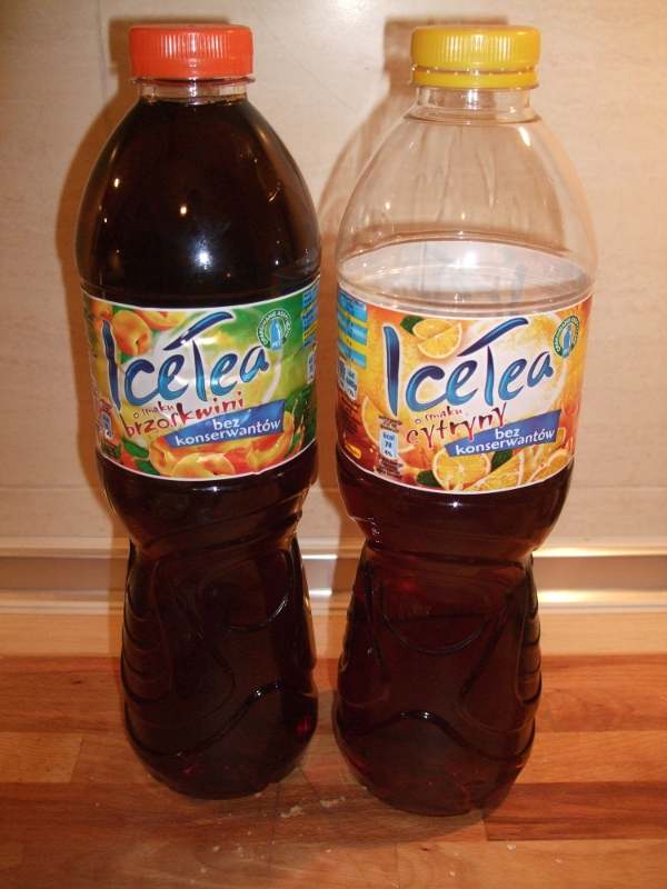 Na Podniebieniu Półwytrawnego Smakosza: Ice Tea z Biedronki