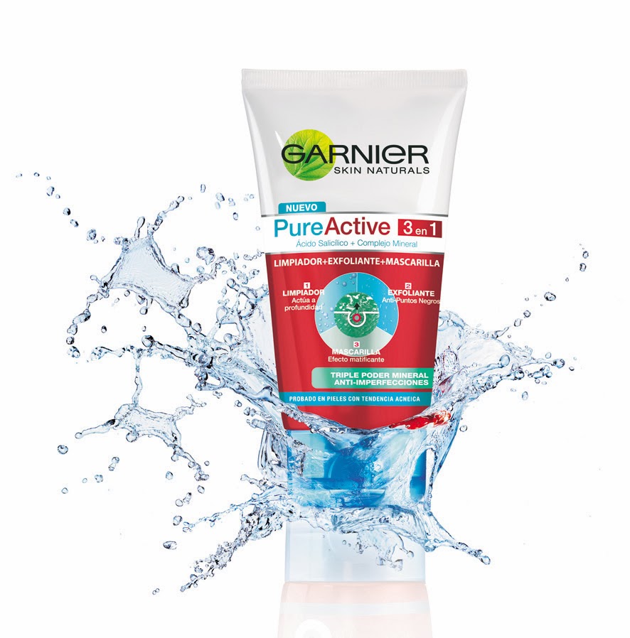 Make Up & More : Garnier Pure Active 3 en 1