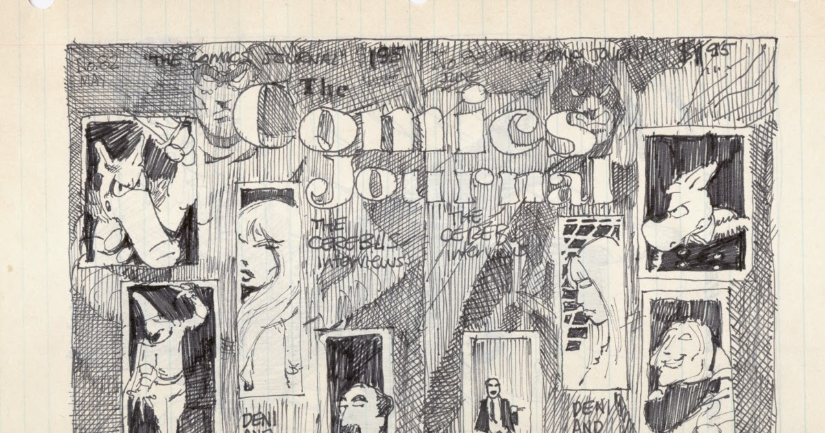 A MOMENT OF CEREBUS: Cover Art for the Comics Journal