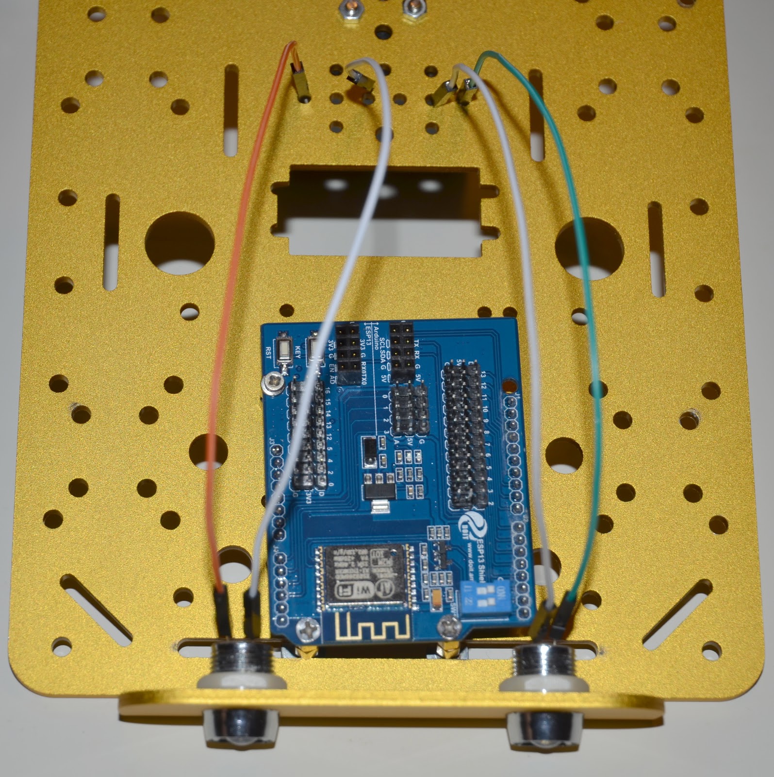 One Robot's Story: How to Build Own Robot: 13. Lighting up the Robot
