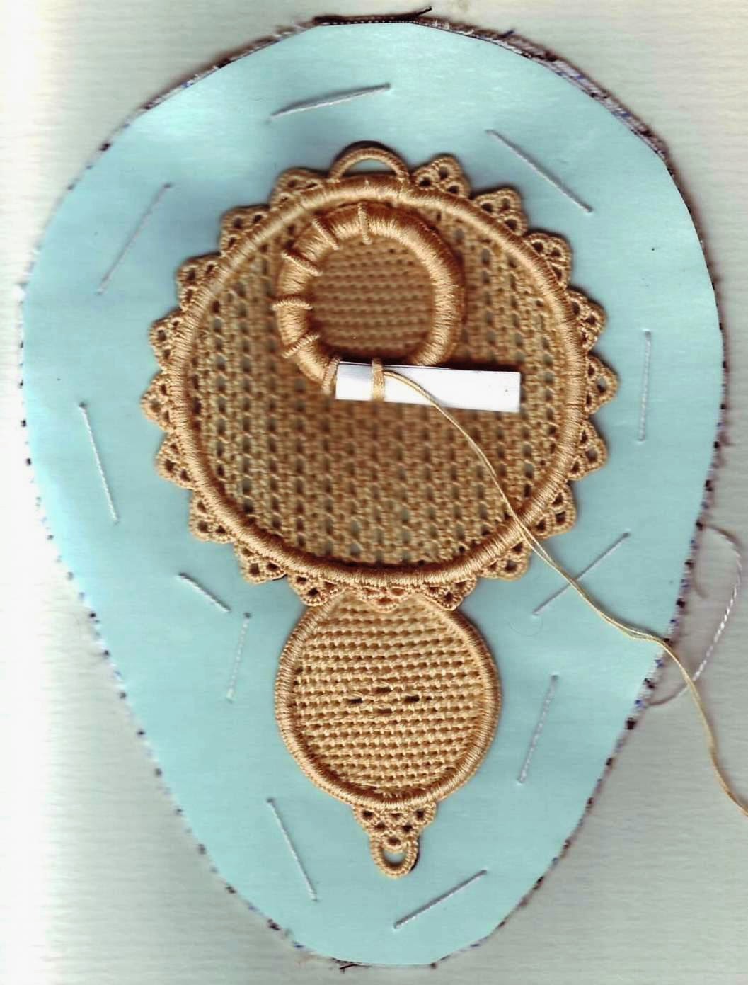 Šitá krajka: Gros Point de Venise