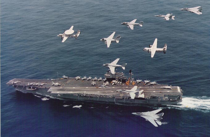 Deadly USS Kitty Hawk (CV-63), the Battle Cat | Army and Weapons