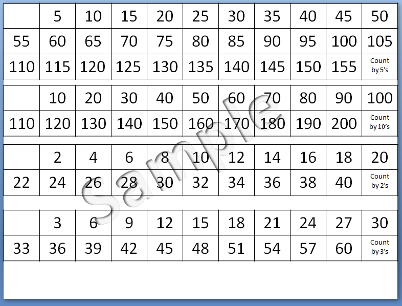 The Elementary Math Maniac: Wormy Apple Counting Strips