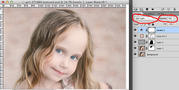 The CoffeeShop Blog: CoffeeShop Pink Portrait Tint and Texture: A ...