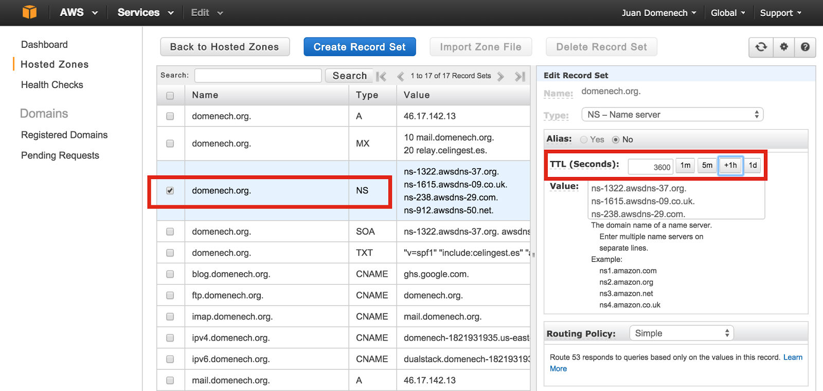 My Blog How To Transfer Your Dns Configuration To Aws Route 53