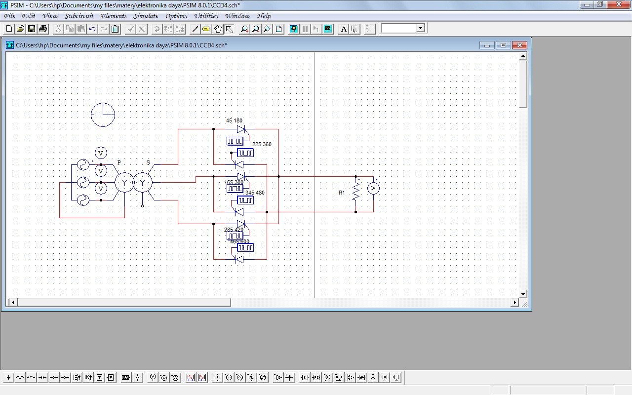The Kucing Listrik: Tutorial PSIM (Power Simulation)