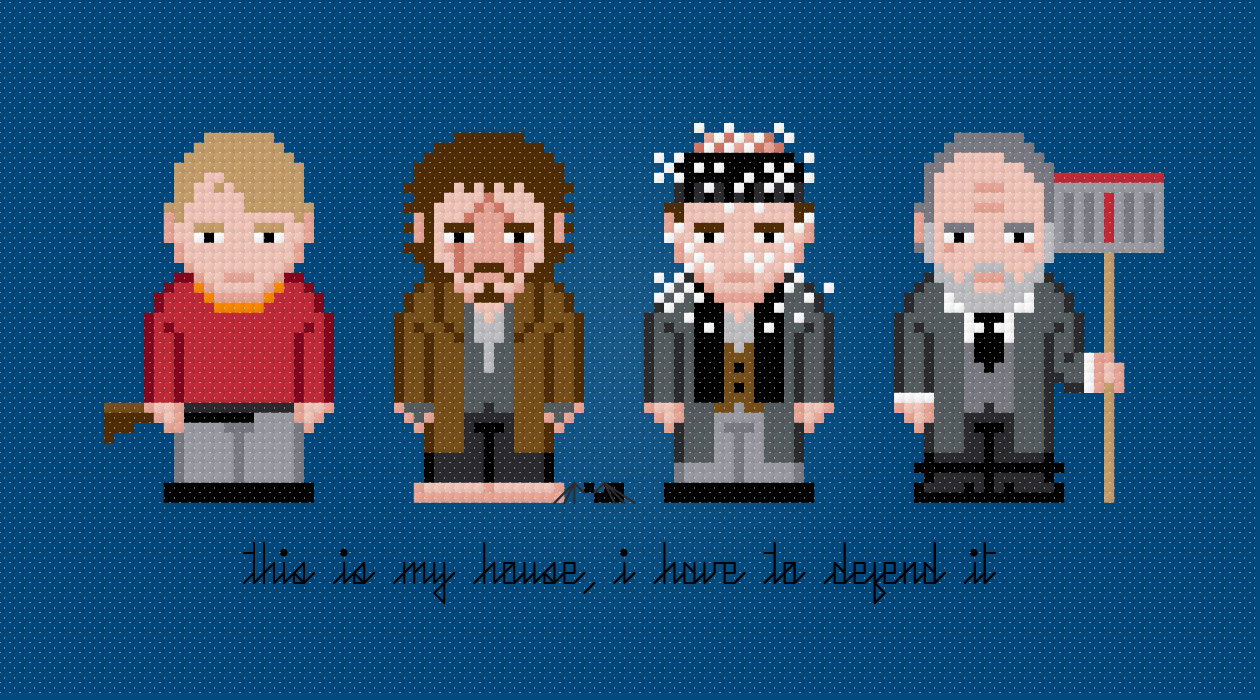 Cross-Stitch Patterns from PixelPower: Home Alone - Cross Stitch PDF ...