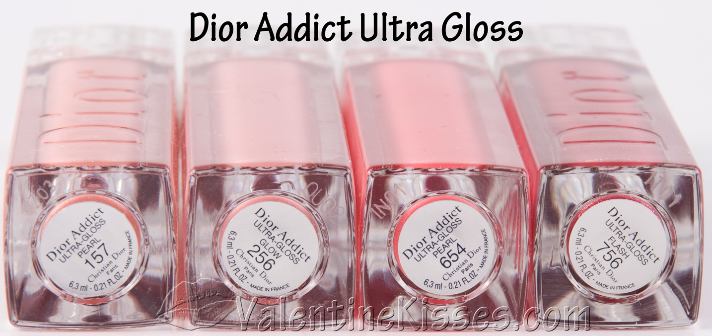 Valentine Kisses: Dior Addict Ultra Gloss - #654 Pink Veil & #756 ...