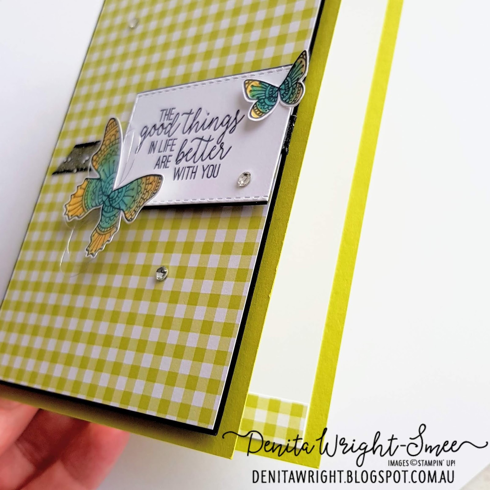 Stamping Sunday Blog Hop - Gingham Gala | Denita Wright - Independent ...