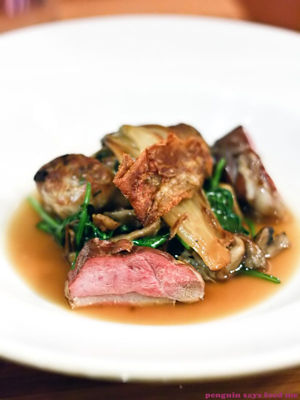 Penguin says Feed Me: The Burlington Bar and Dining, Crows Nest