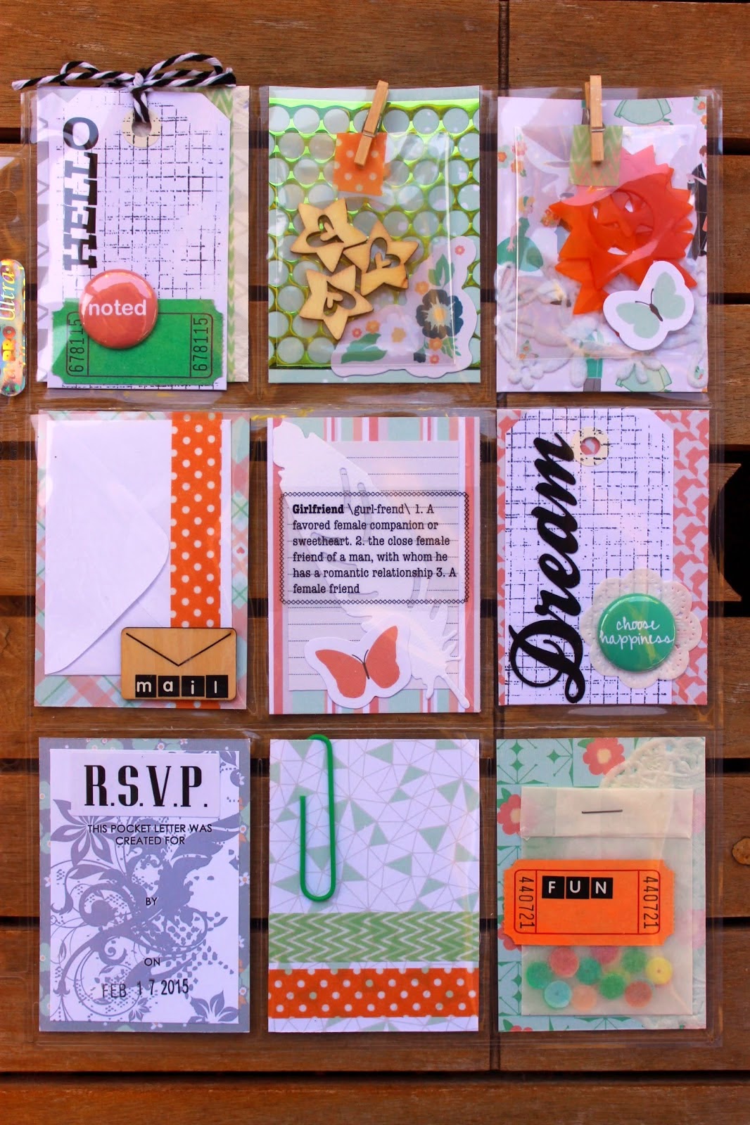 Allred Design Blog: Inspired by Pinterest: Pocket Letters, Pocket ...