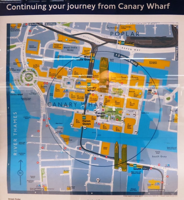 Michael Geller's Blog: Canary Wharf and Environs
