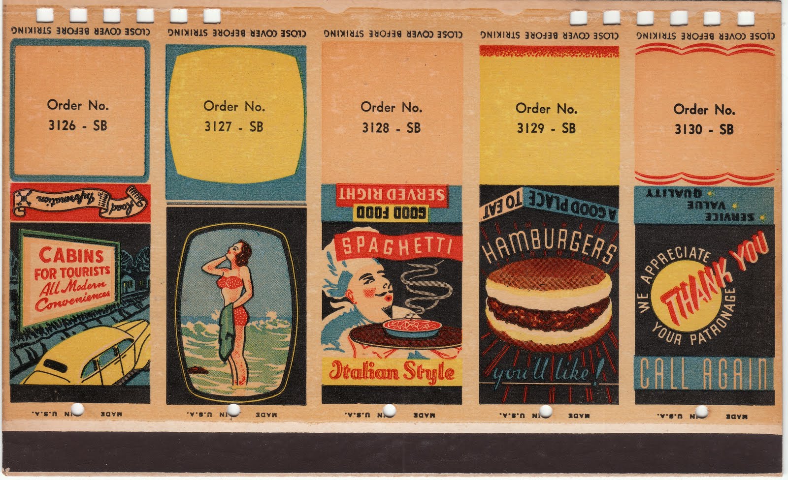 Dull Tool Dim Bulb: Matches Salesman Samples Graphic Advertising ...