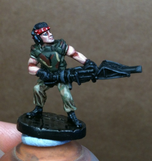 Mikes Wargaming & Modelling Blog: Leading Edge 25mm Colonial Marines