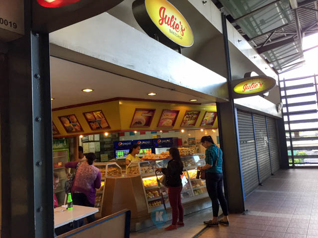 Dining | Julie's Bakeshop - MRT Ayala Station Branch - KATOOGA