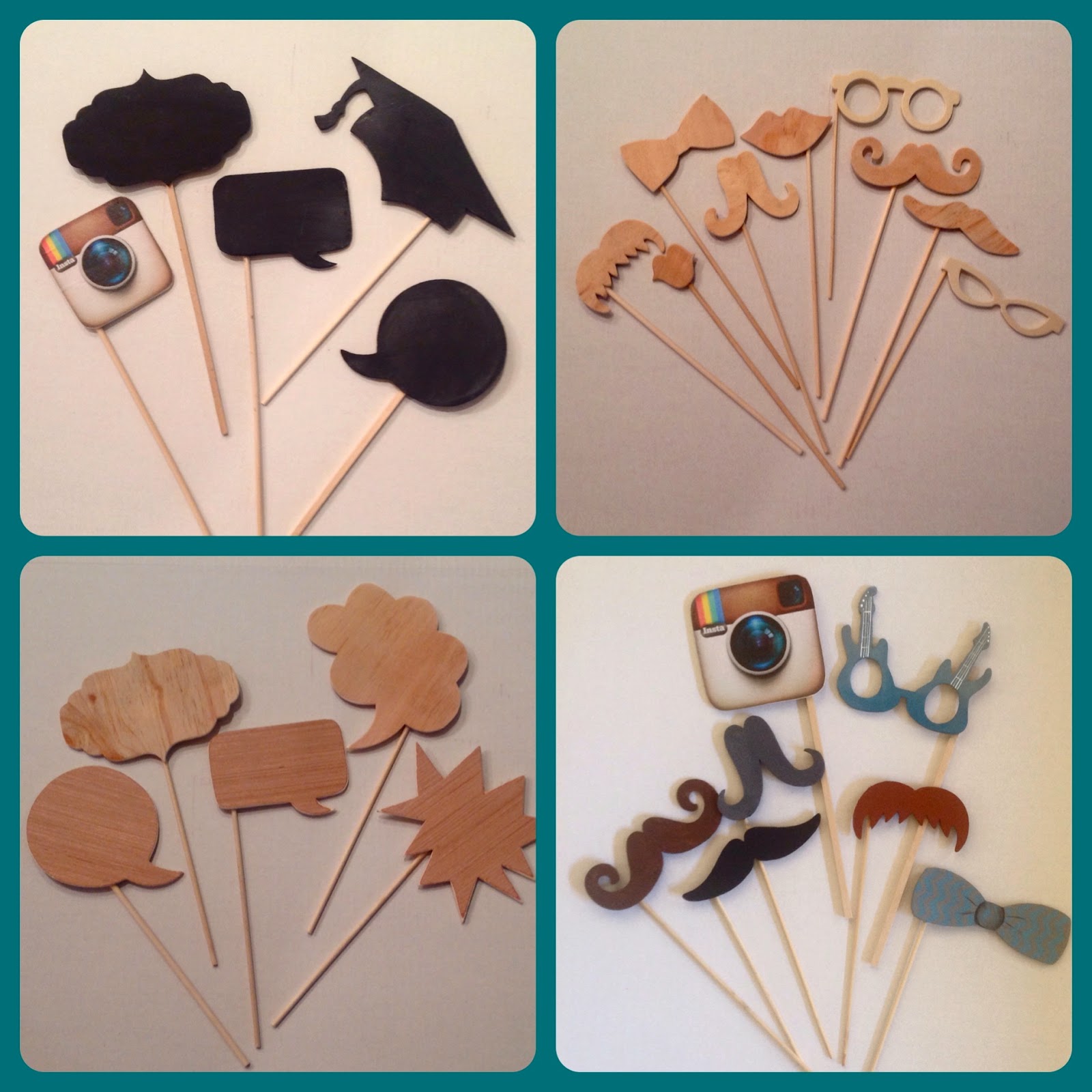 ACRYLIC CREATIONS: DIY Photo Booth Props