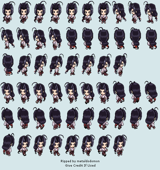 Yu-Gi-Oh Tag Force - Kid (YGOTF-KID): Sprite do Jogo