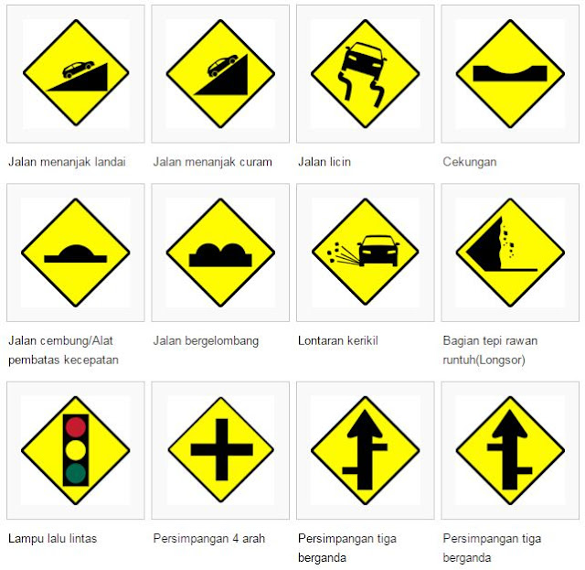 PeJe Elementary School Site's: Rambu lalu lintas