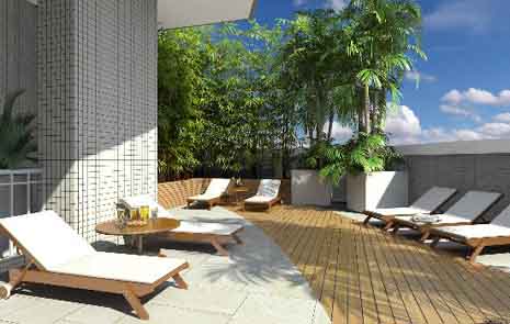 Supremo Boqueirão - Santos - 118m² ou 124m²