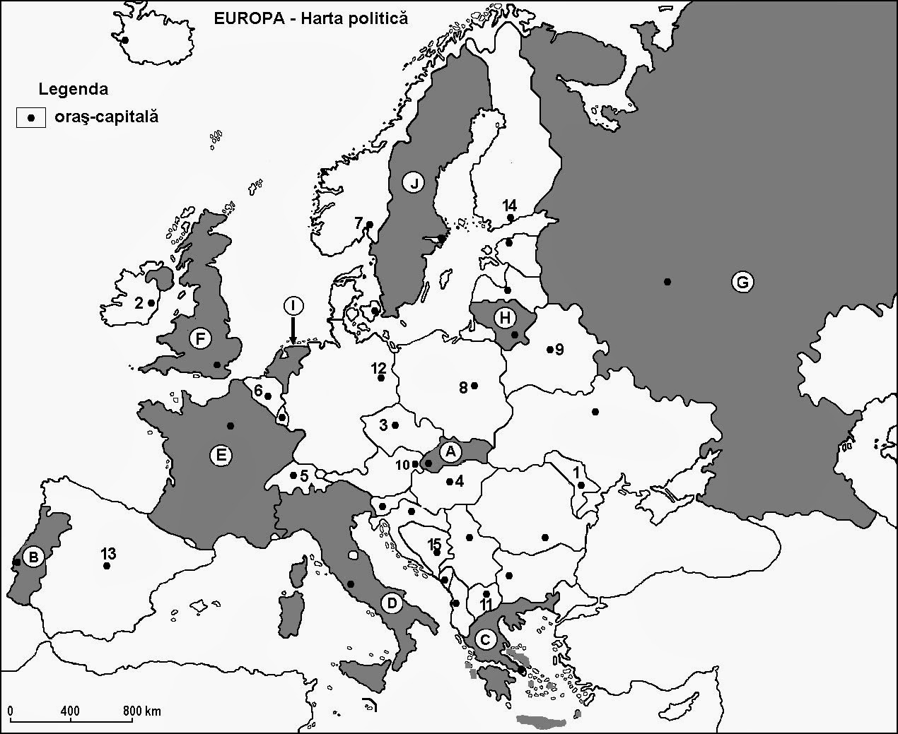 Ia BAC-ul: Geografie (harti albe)