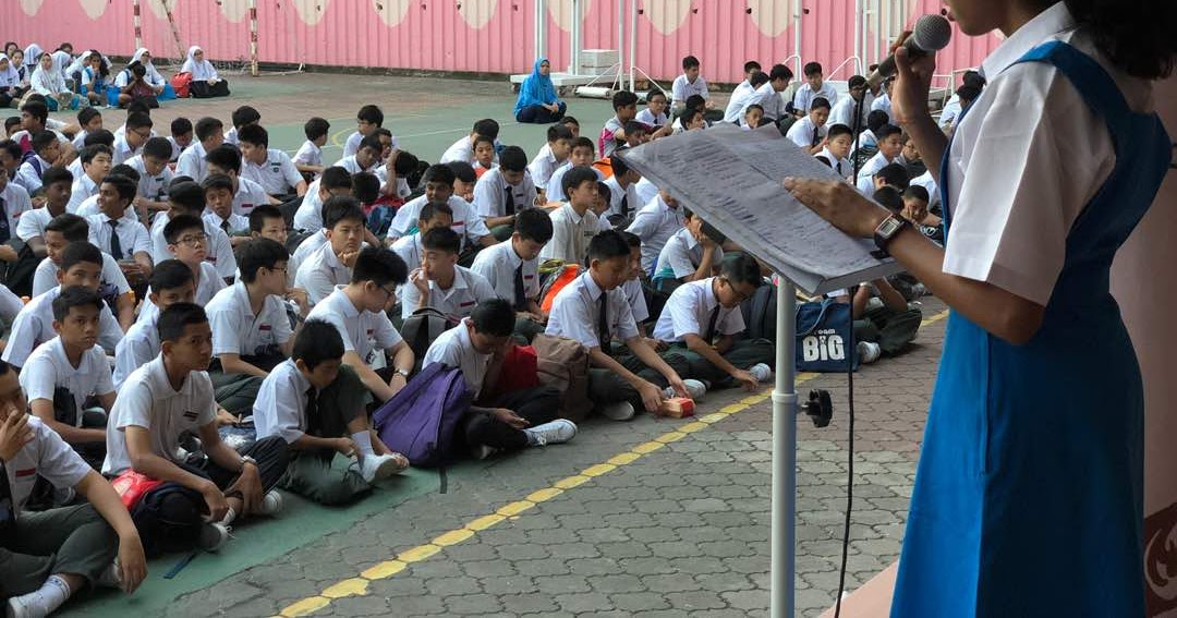 SMKBJ RASMI: A little speech from a student