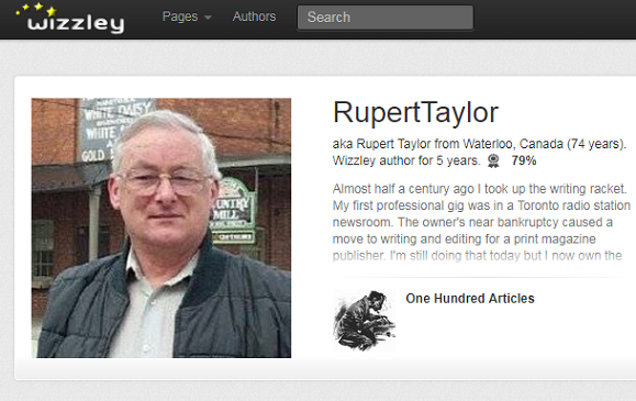 My Blog Stop!: Spotlight on Freelance Writer : Rupert Taylor